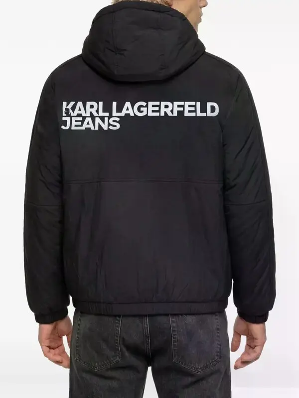 Karl Lagerfeld Reversible Logo Jacket