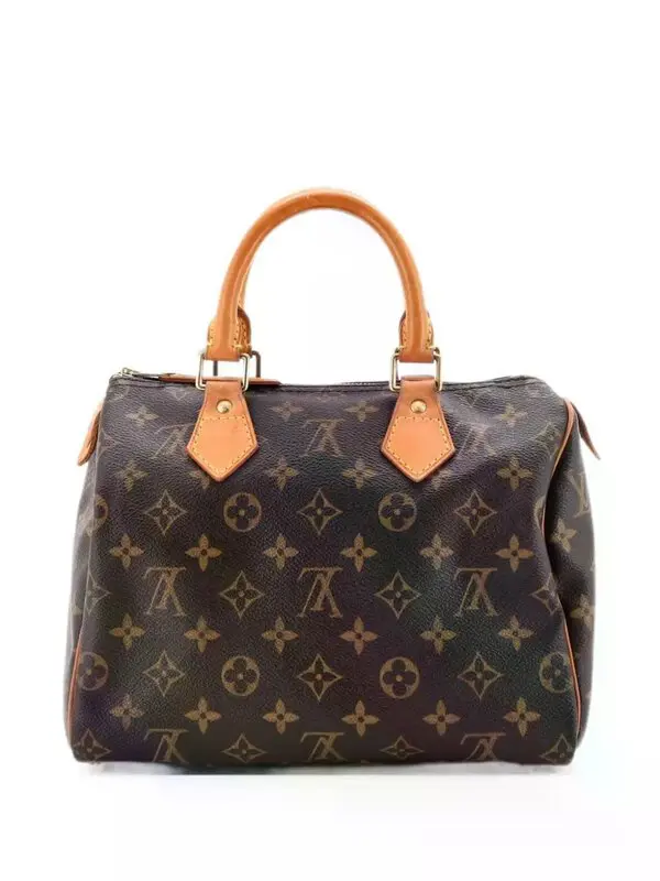 LOUIS VUITTON Speedy Handbag Monogram Canvas 25 Satchel