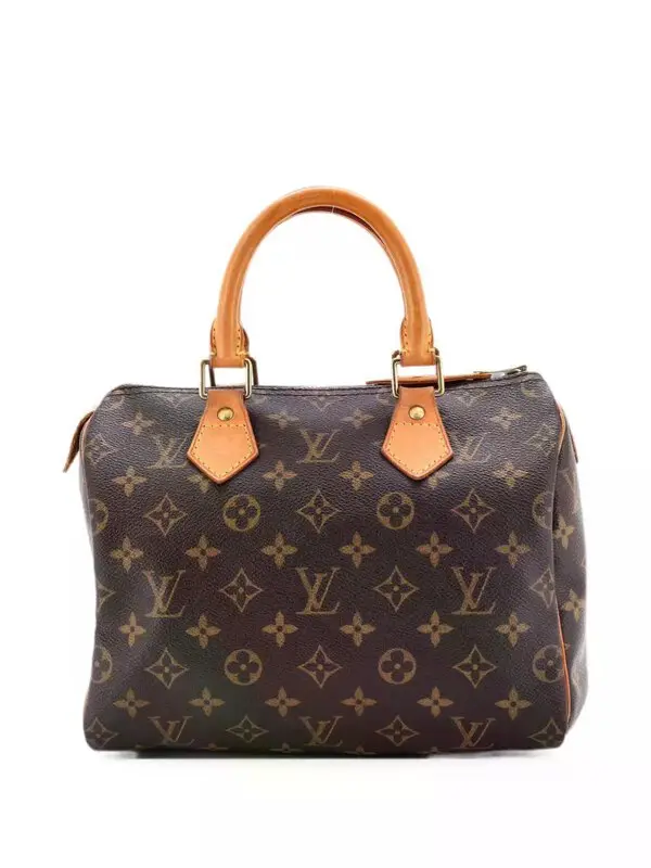 LOUIS VUITTON Speedy Handbag Monogram Canvas 25 Satchel