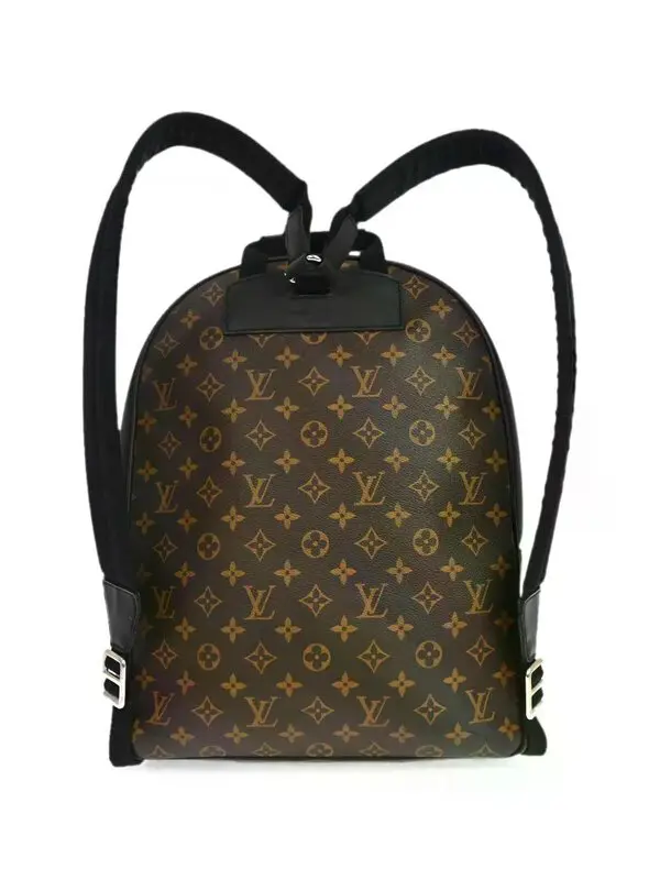 LOUIS VUITTON Monogram Macassar Josh Backpack - Brown