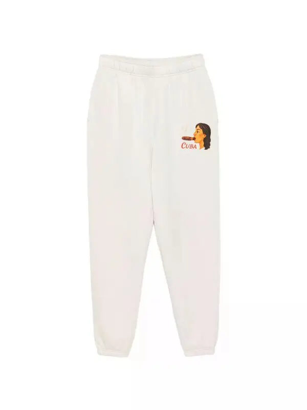 MELT Graphic-print Track Pants - Neutrals