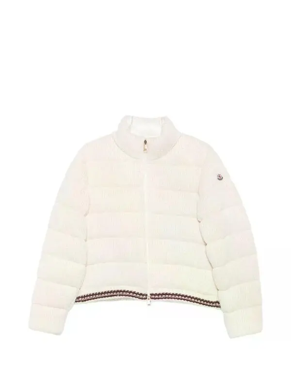 Moncler Quilted Knitted Jacket