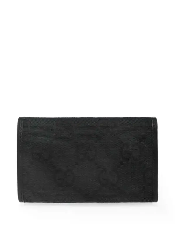 Gucci 1990-2000s Gg Key Case - Black
