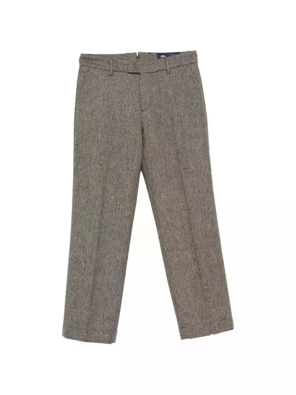 BERWICH Alice Herringbone Pattern Trousers