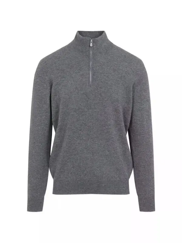 Brunello Cucinelli Half-zip Cashmere Sweater