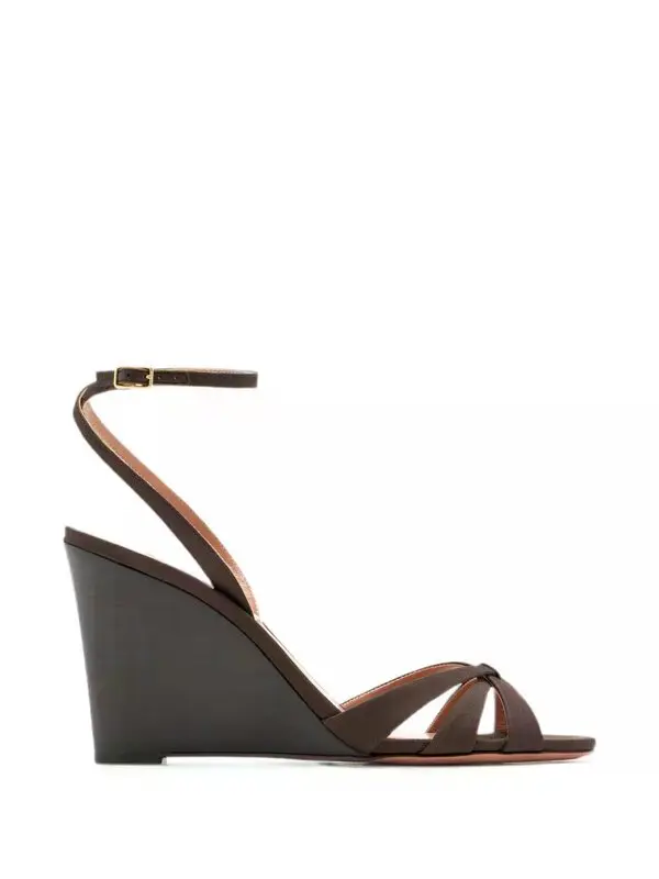 AQUAZZURA Tati Buckle-fastening Sandals - Brown