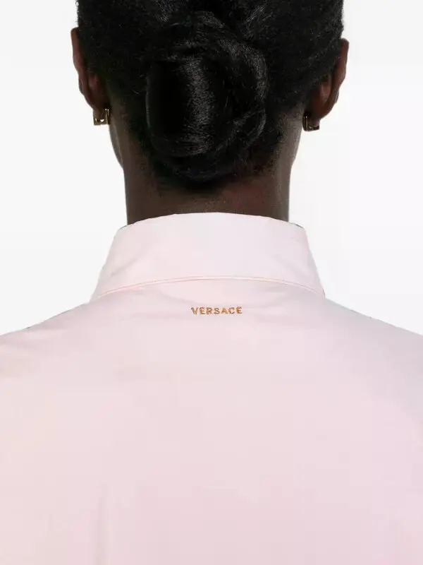 Versace Crop Button-down Shirt
