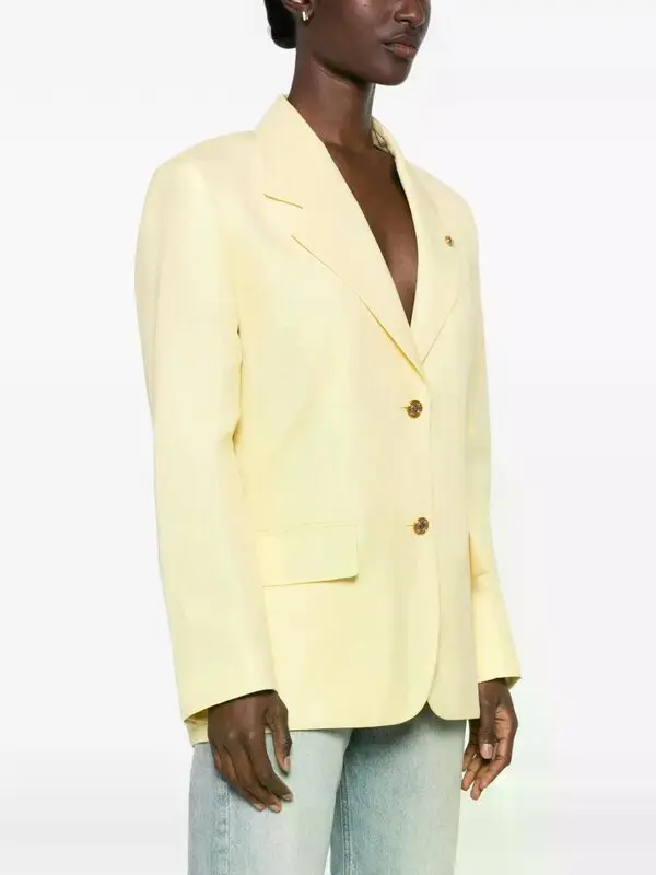 Versace Notched-lapel Single-breasted Blazer