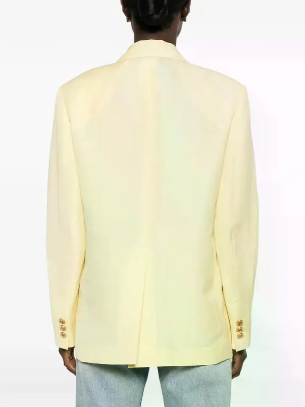 Versace Notched-lapel Single-breasted Blazer