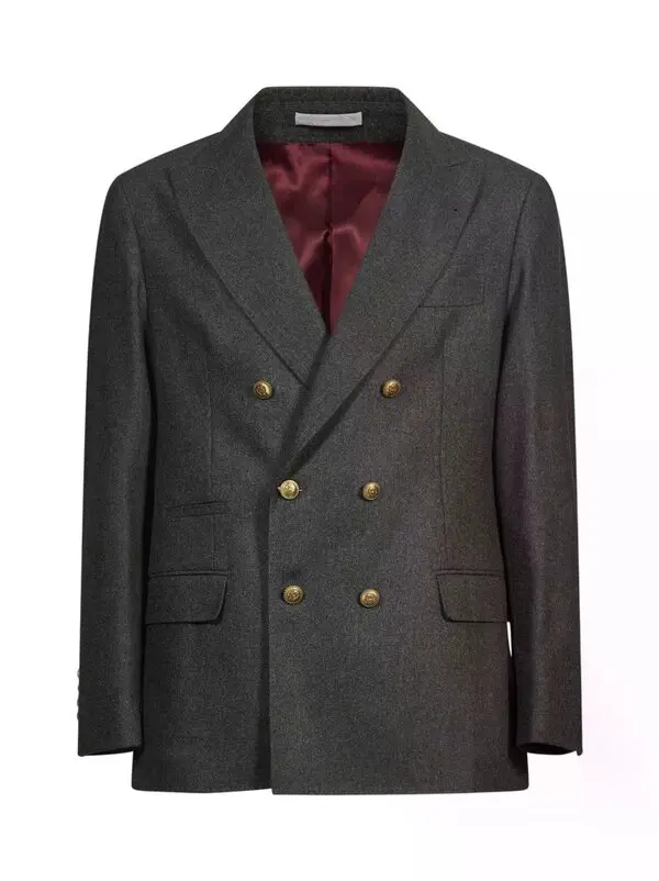 Brunello Cucinelli Double-breasted Peak-lapel Blazer