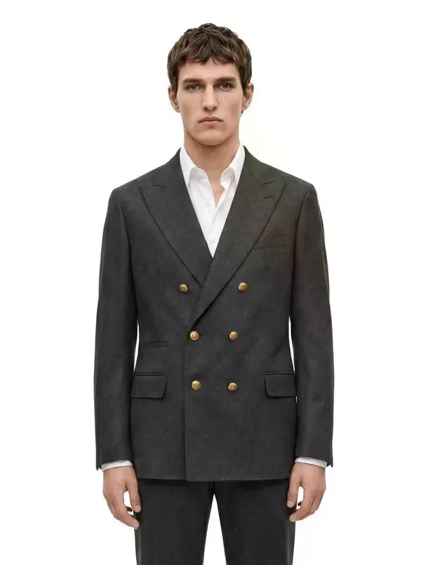 Brunello Cucinelli Double-breasted Peak-lapel Blazer
