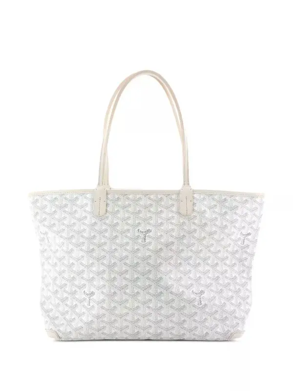 Goyard Artois Coated Canvas Pm Tote Bag - White
