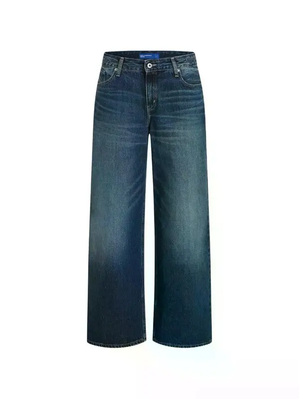 Karl Lagerfeld Low-rise Wide-leg Jeans - Blue