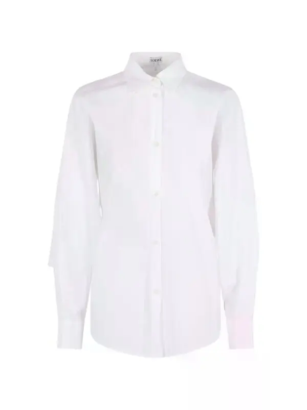 Loewe Batwing Sleeve Embroidered Shirt