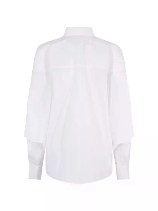 Loewe Batwing Sleeve Embroidered Shirt