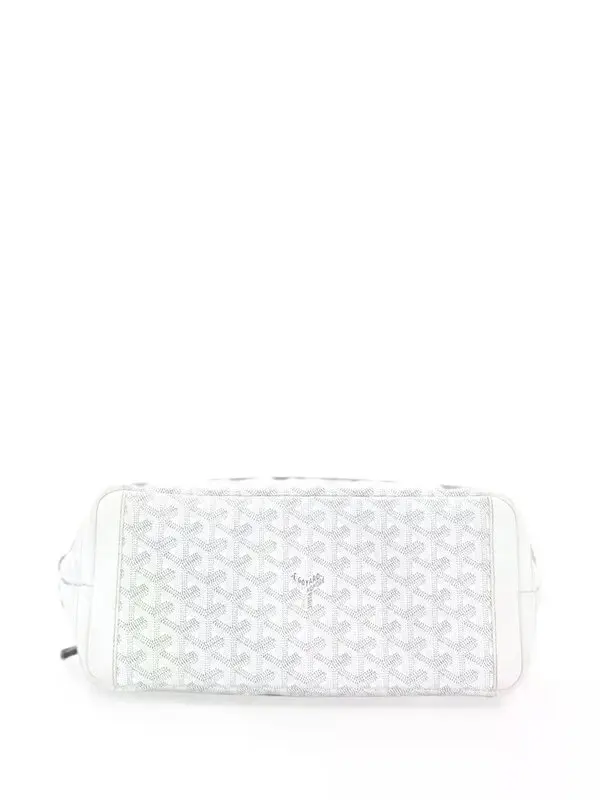 Goyard Artois Coated Canvas Pm Tote Bag - White