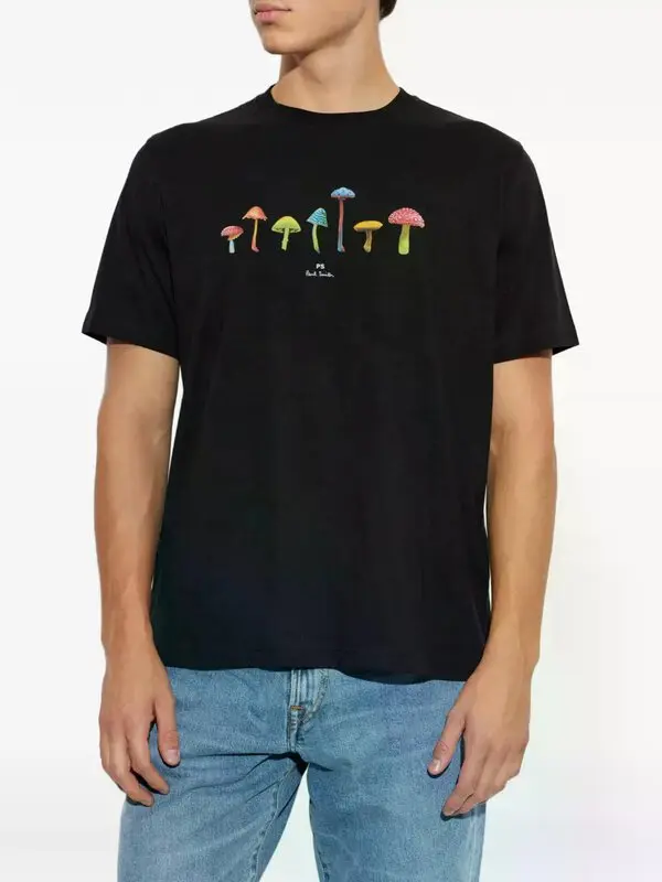 Paul Smith Mushrooms Print T-shirt