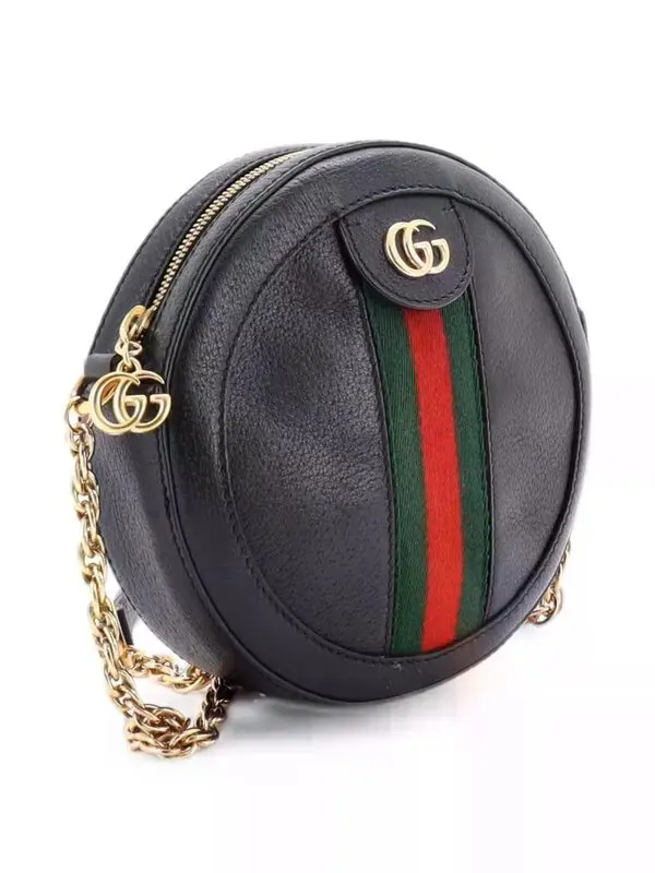 Gucci Ophidia Round Shoulder Bag Mini Crossbody Bag