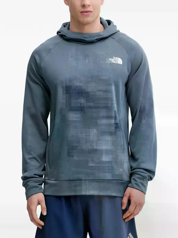 The North Face Logo Print Raglan Hoodie