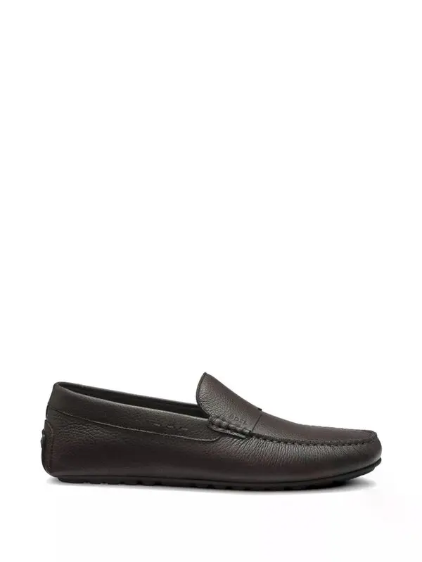 BOSS Leather Loafers - Brown