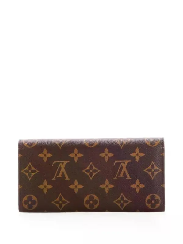 LOUIS VUITTON Emilie Wallet Monogram Canvas Small Wallets