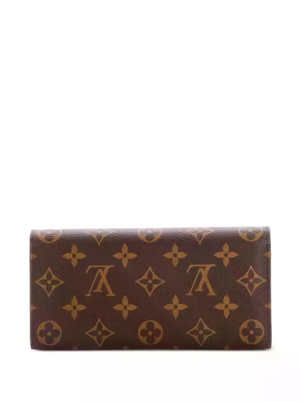 LOUIS VUITTON Emilie Wallet Monogram Canvas Small Wallets
