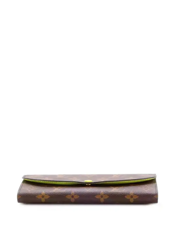 LOUIS VUITTON Emilie Wallet Monogram Canvas Small Wallets