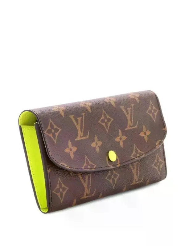 LOUIS VUITTON Emilie Wallet Monogram Canvas Small Wallets