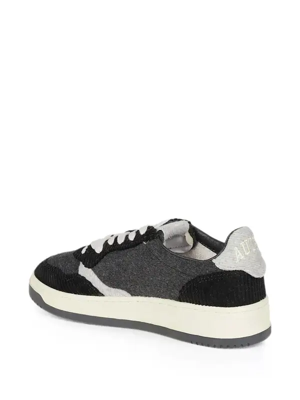 AUTRY Corduroy-panelled Sneakers