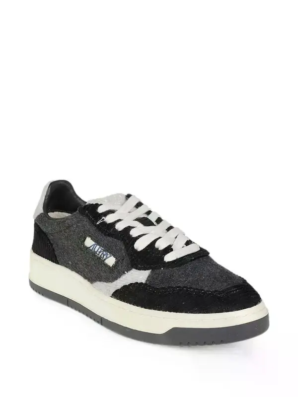 AUTRY Corduroy-panelled Sneakers