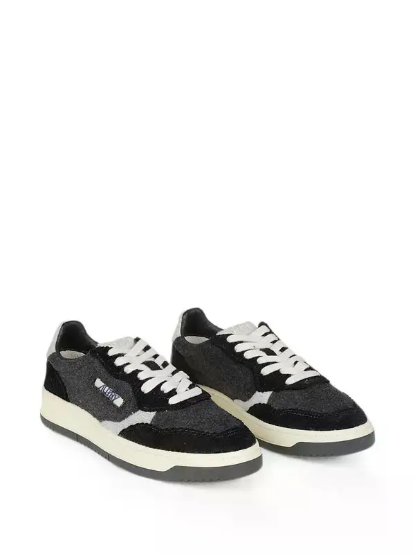 AUTRY Corduroy-panelled Sneakers