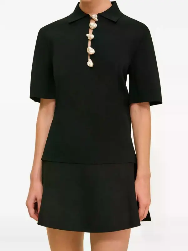Cult Gaia Jaffa Pearl Top