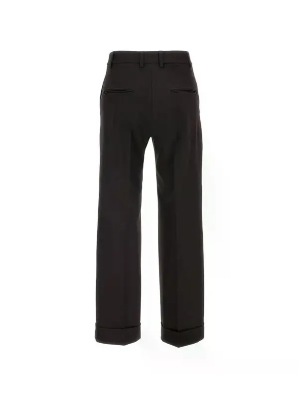 Alberto Biani Turned-up Hem Trousers