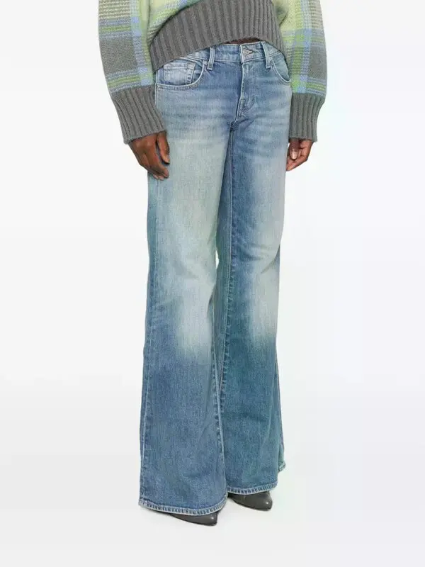 7 For All Mankind Low-rise Flared Jeans