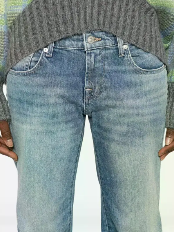 7 For All Mankind Low-rise Flared Jeans