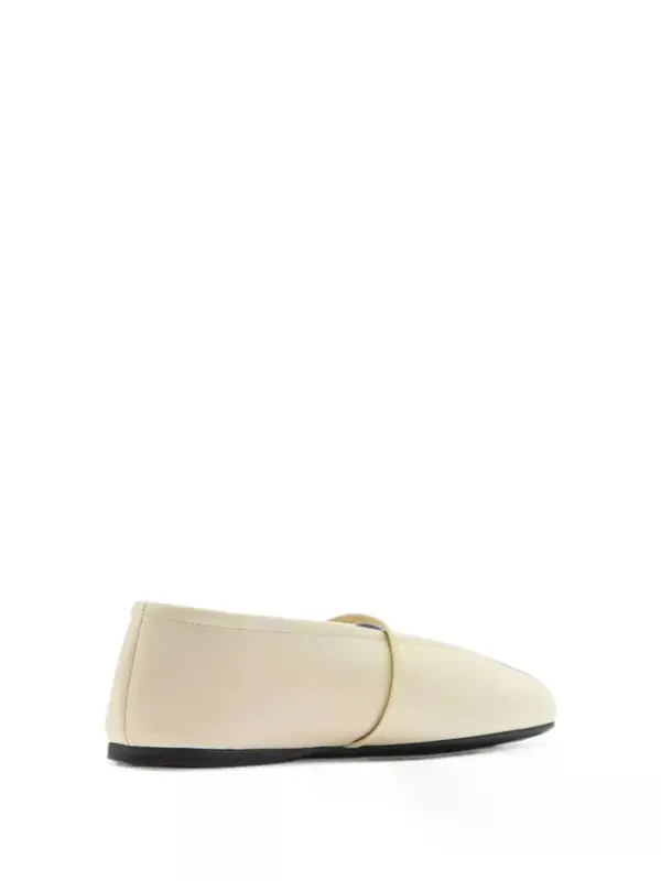 Miu Miu Logo-embossed Ballet Flats