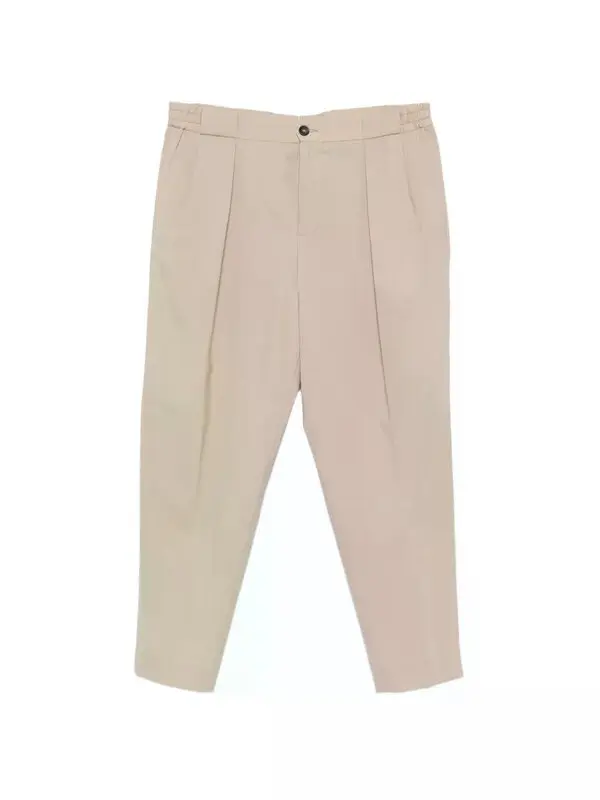 MANUEL RITZ Pleated-design Trousers