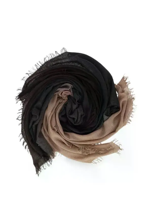 Faliero Sarti Cristiana Frayed-edge Scarf