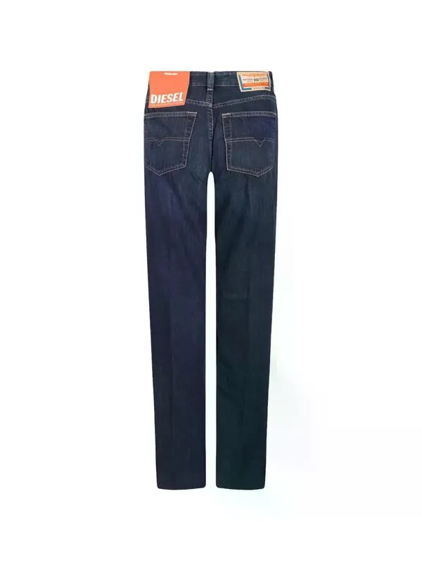 DIESEL® Straight-leg Jeans With Whiskering Effect