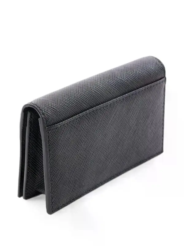 Prada 2010s Saffiano Wallet - Black