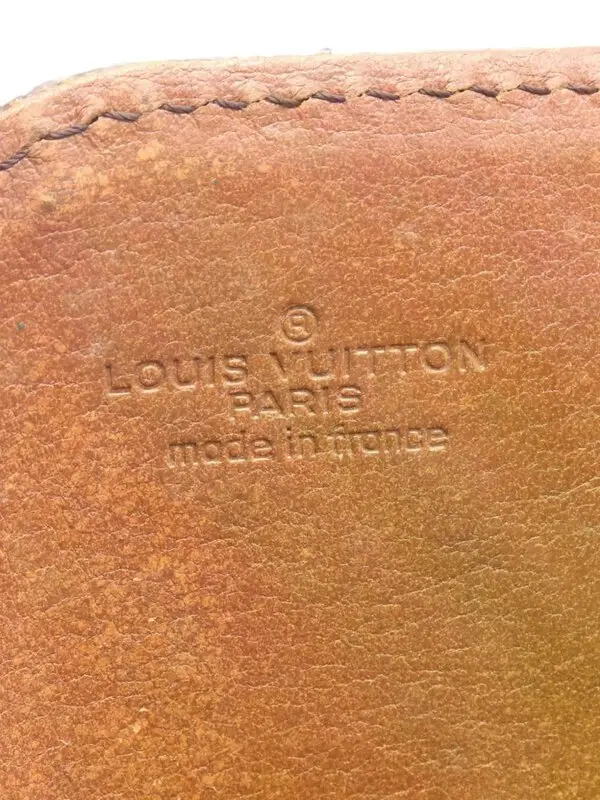 LOUIS VUITTON 1983 Gm Cartouchière Monogram Shoulder Bag