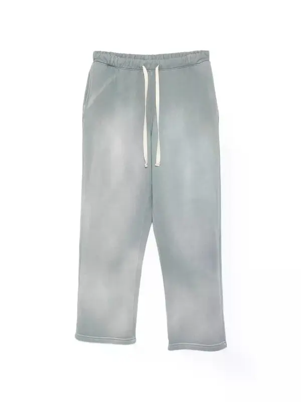 MOOJI MOOJI Faded-effect Track Pants - Blue