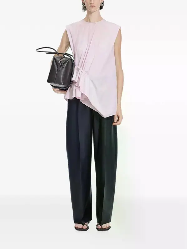 JNBY Asymmetric Ruffled Blouse