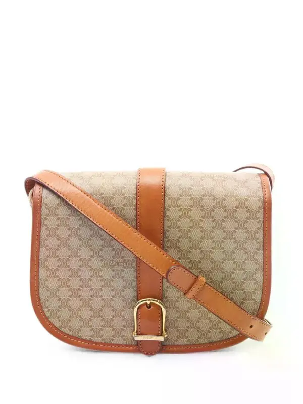 Celine 2000s Macadam Shoulder Bag