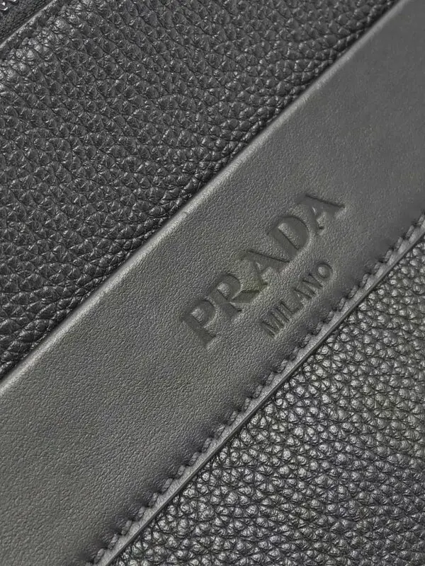 Prada 2010-2020s Enamel Triangle Shoulder Bag