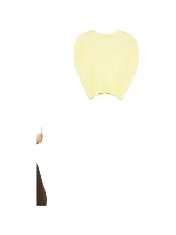 Issey Miyake Monthly Colors July Pleated Shirt - Yellow
