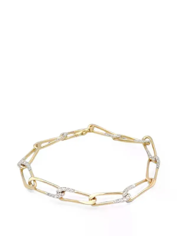 Cartier 2010s Diamond Link Bracelet - Gold