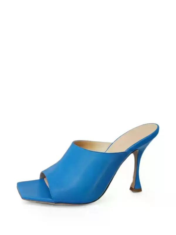 Magda Butrym Square-toe Leather Sandals