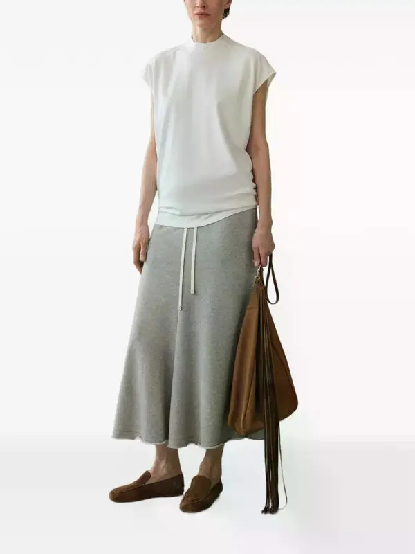 LESS Sculptural Crew-neck Vest