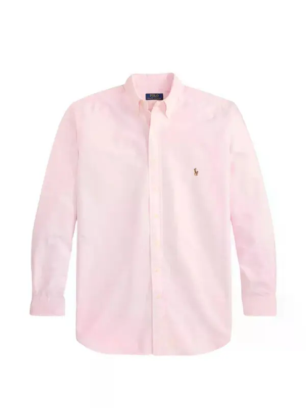 Polo Ralph Lauren Pony-embroidered Oxford Shirt - Pink